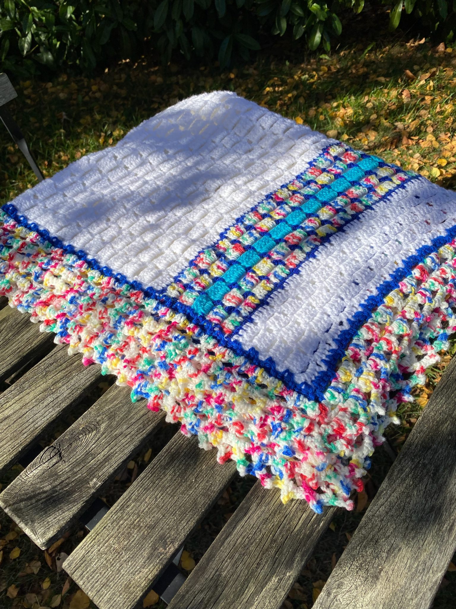 Faire une couverture en laine récup. - Accrochez vos Aiguilles